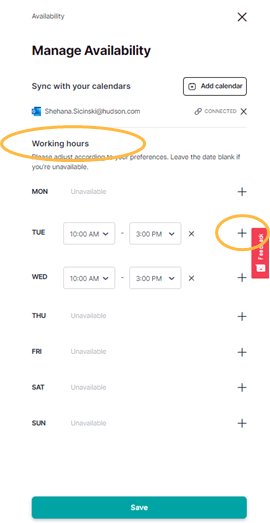 How do I synchronise my calendars and set my availability on the JA ...