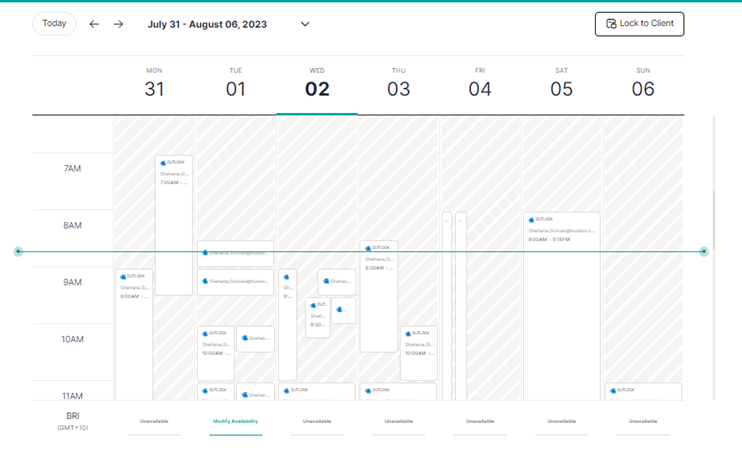 How do I synchronise my calendars and set my availability on the JA ...